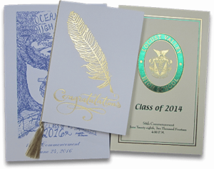 Graduation Program Printing | Full Color Commencement Booklets