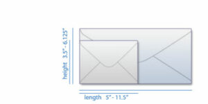 Mailing Size Chart | MMPrint